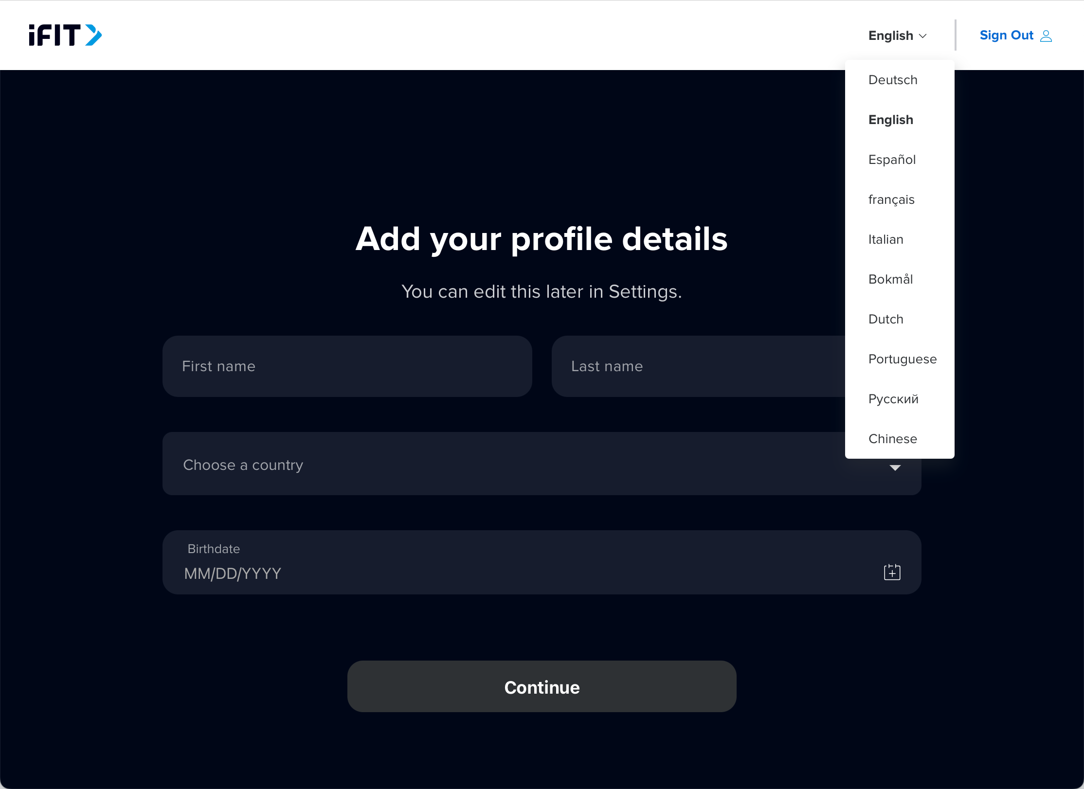 How do you plan to use iFIT?
